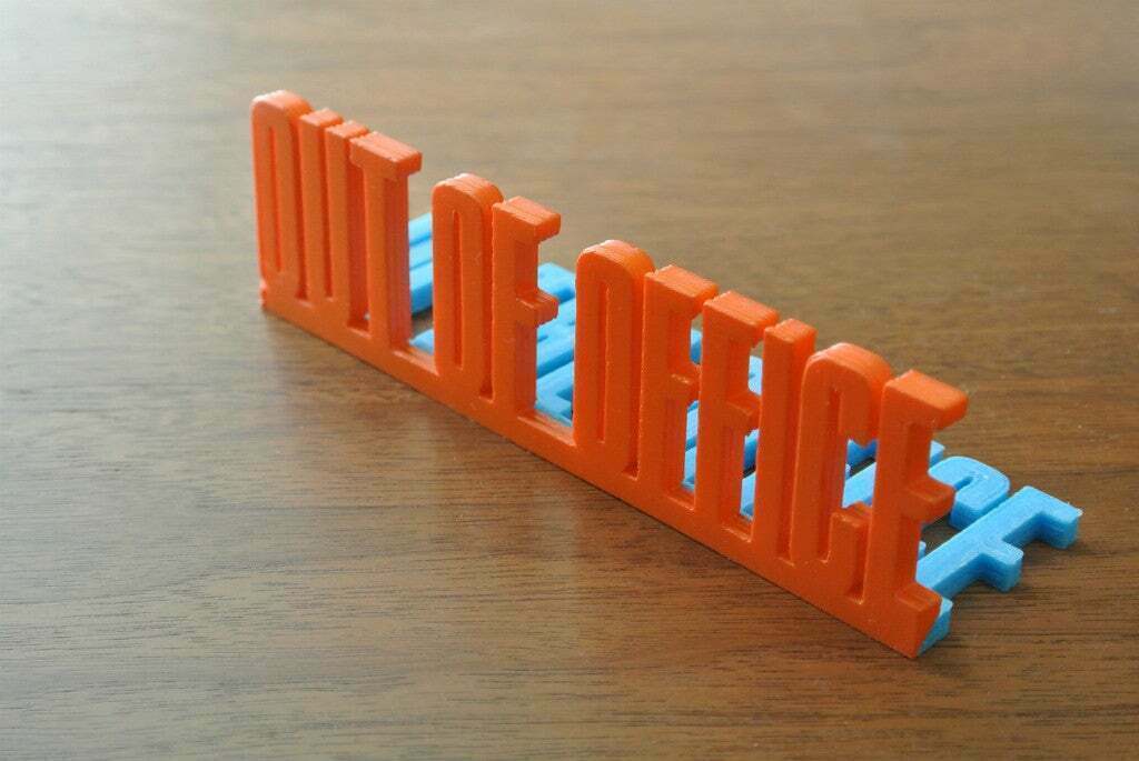 Free STL file Desk Sign・3D printing template to download・Cults