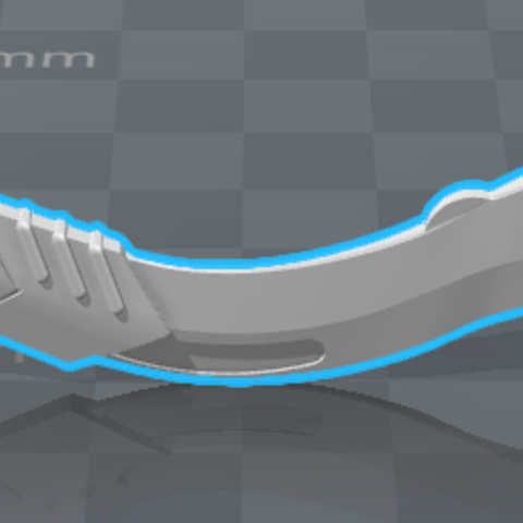 Download STL file OPTIMUS PRIMAL SWORD REPLACEMENT • 3D print design ...