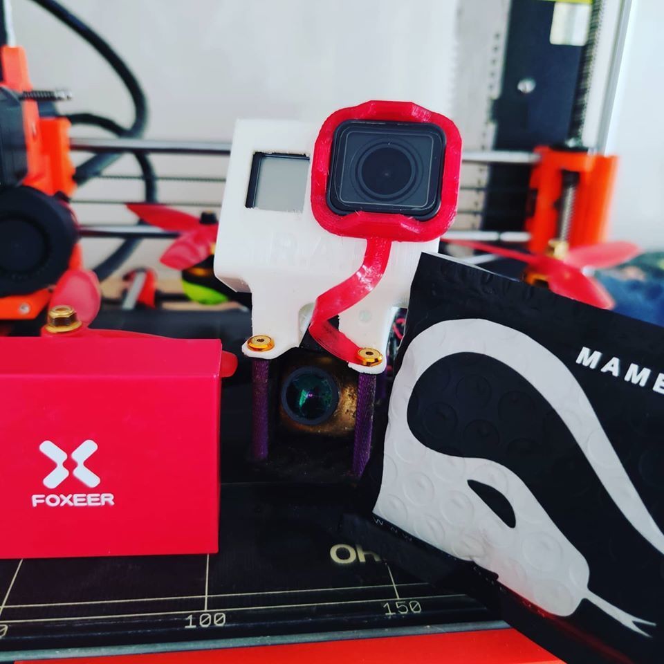 STL file Gopro hero 5 mount martian 2・3D printer model to download・Cults