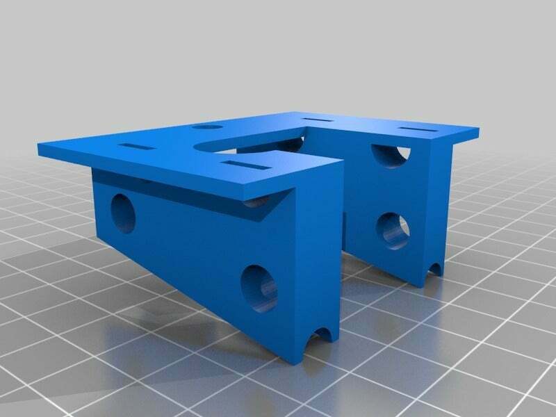 Free STL file Replicator filament tube support bracket・3D print design ...