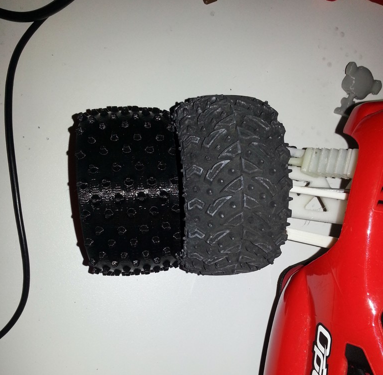 Free STL file OpenRC Truggy Tire (Experimental)・3D print design to ...