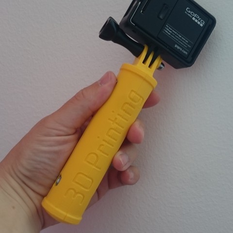 Free 3D printer files GoPro Hand Grip ・ Cults