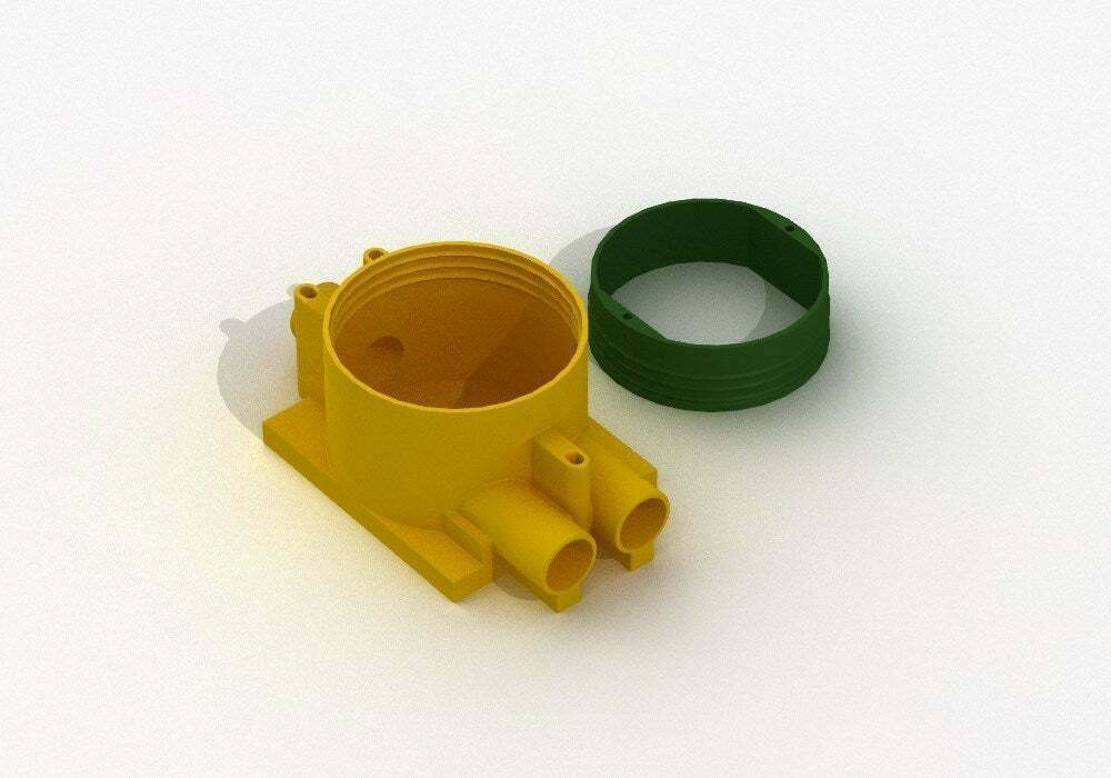 Fichier STL gratuit Boîte de jonction électrique simple 🏠・Design pour ...