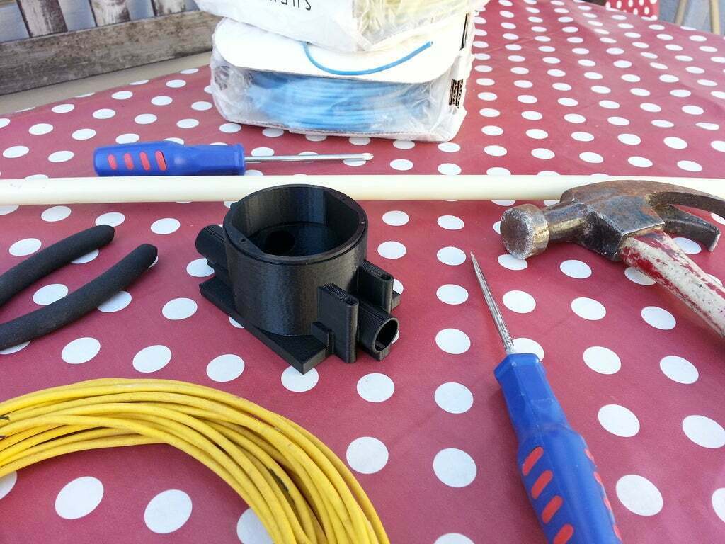 Fichier STL gratuit Boîte de jonction électrique simple 🏠・Design pour ...