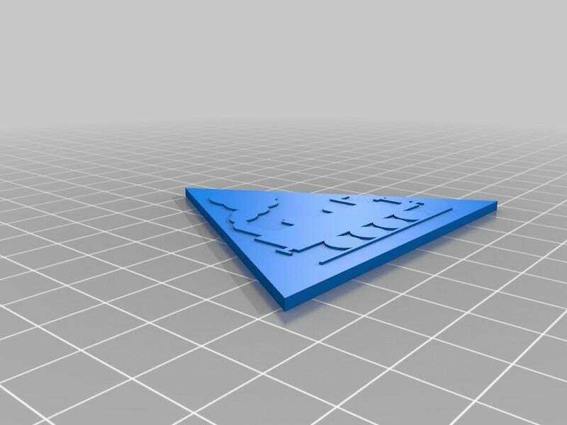 Free STL file Three Color Train Sign (Dual Extrusion Sailfish)・3D ...