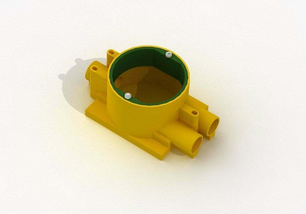 Fichier STL gratuit Boîte de jonction électrique simple 🏠・Design pour ...