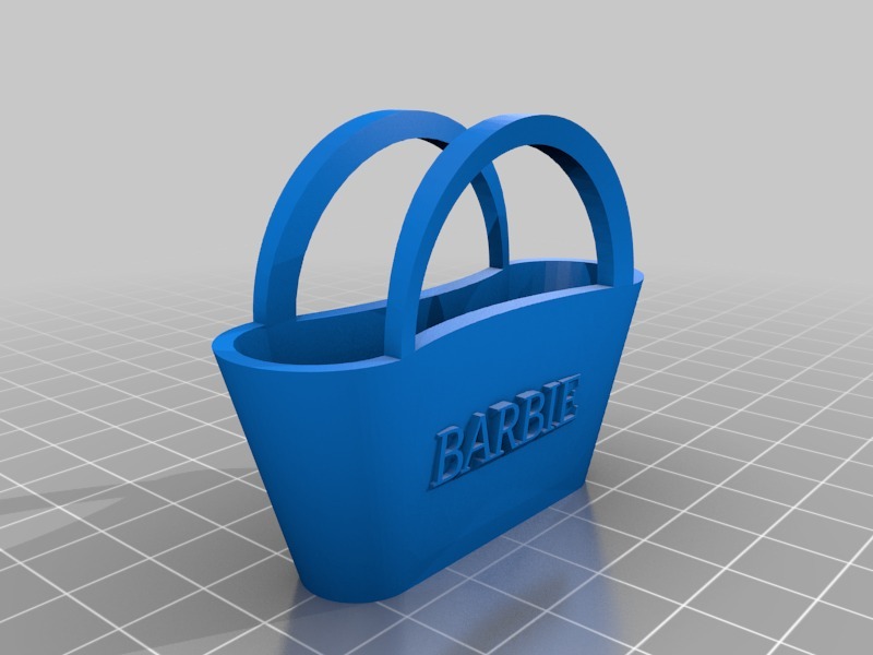 Free 3D file Sac Barbie 🎲・Object to download and to 3D print・Cults