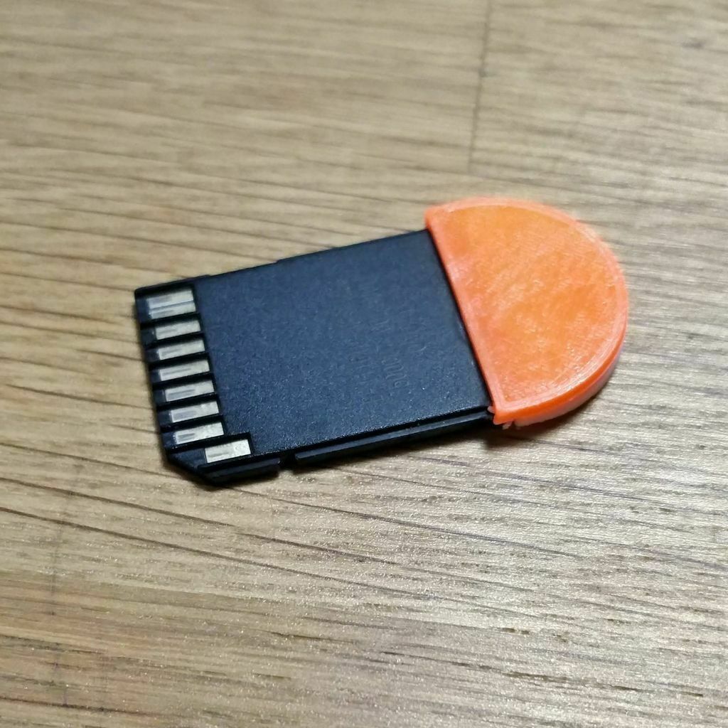 Free STL file Simple SD Card Grip・3D printable model to download・Cults
