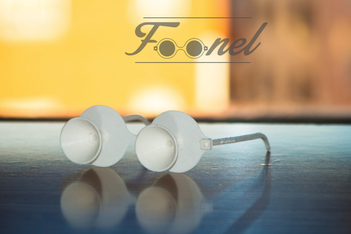 Бесплатный STL файл Foonel, glasses with a funnel for fun and for eye ...