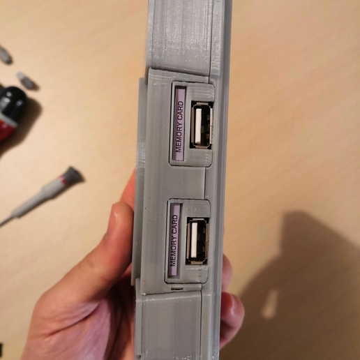 Download STL file Playstation mini Raspberry Pi 3 • 3D printable model ...