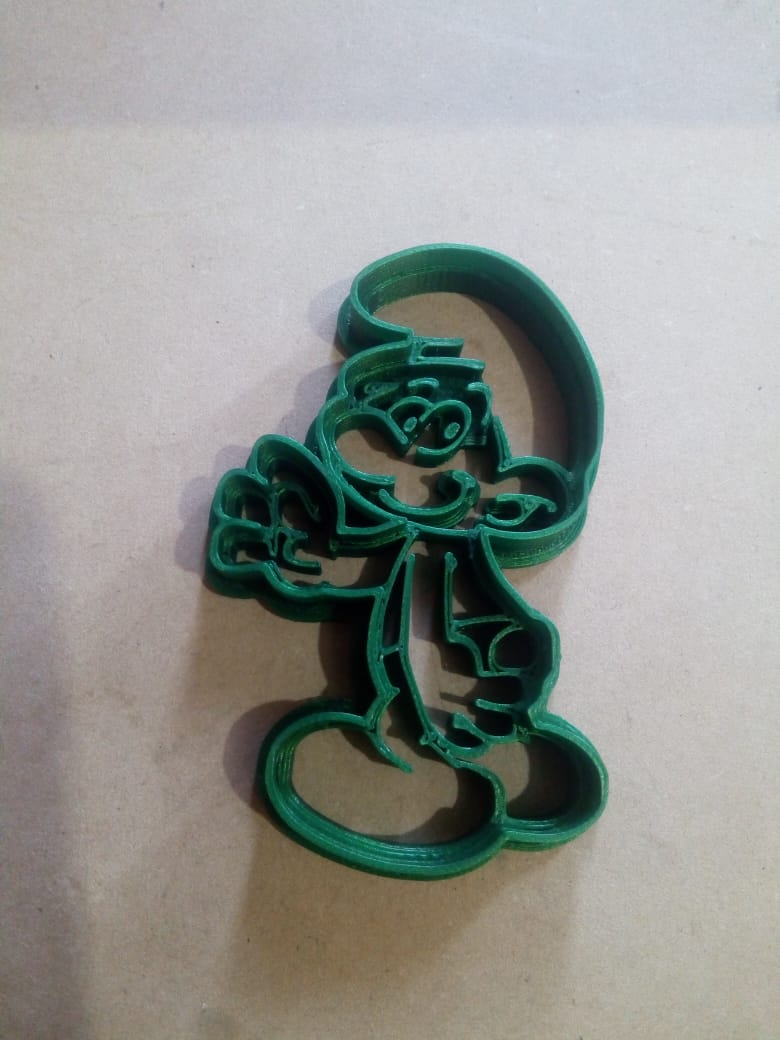 STL file Cookies cutter Smurf・3D printing idea to download・Cults