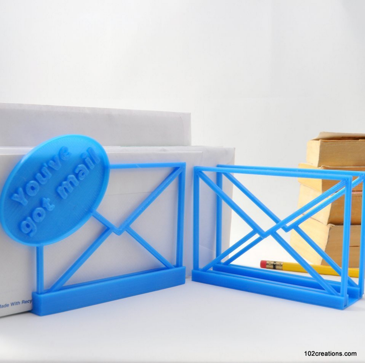 Free STL file Mail/Envelope Holder・3D print design to download・Cults