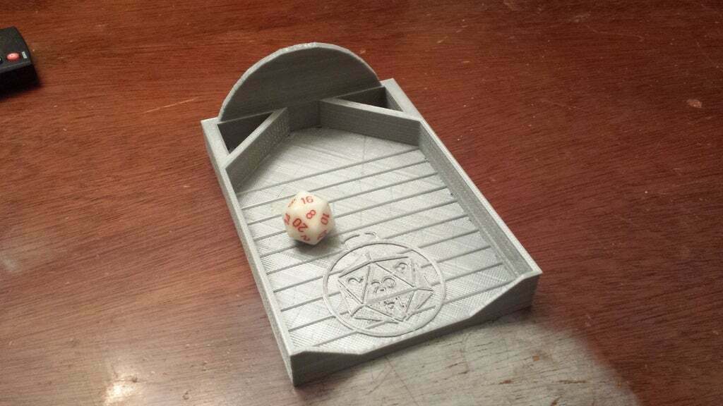 Free STL file Dice Throwing Tray・3D printer model to download・Cults
