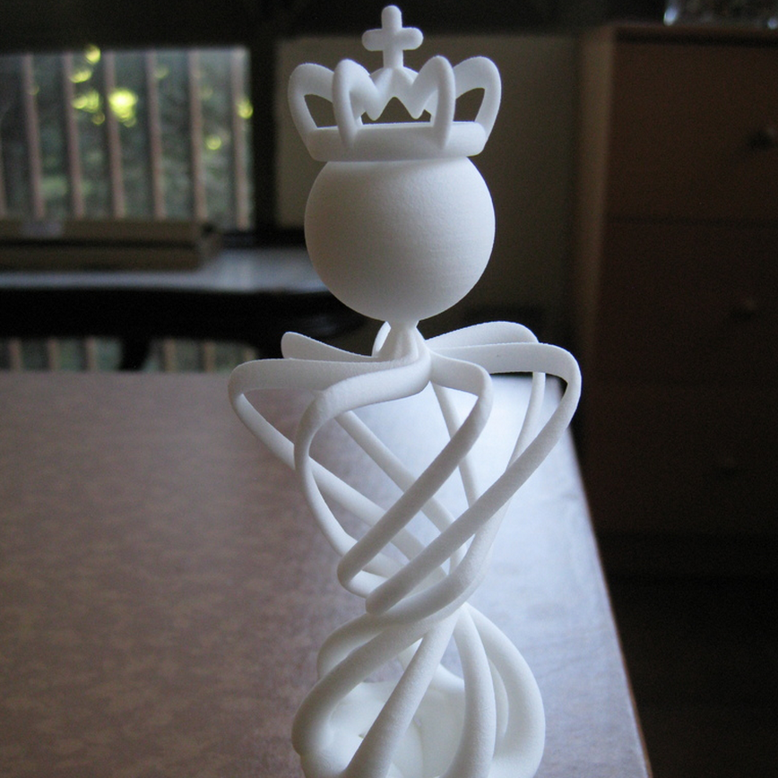 Free STL file King of my Abstract Chess Set design・3D printing template ...