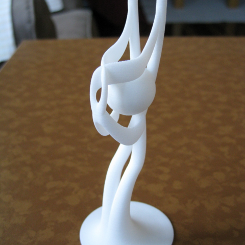 Download free STL file Knight of my Abstract Chess Set design • Model ...