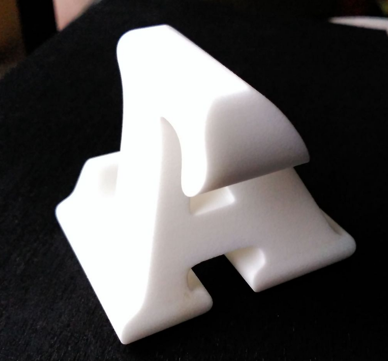 Free STL file 3D logo with initials I・3D printing design to download・Cults