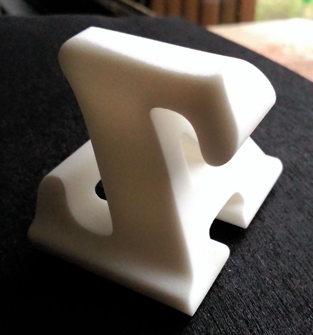 Free STL file 3D logo with initials I・3D printing design to download・Cults