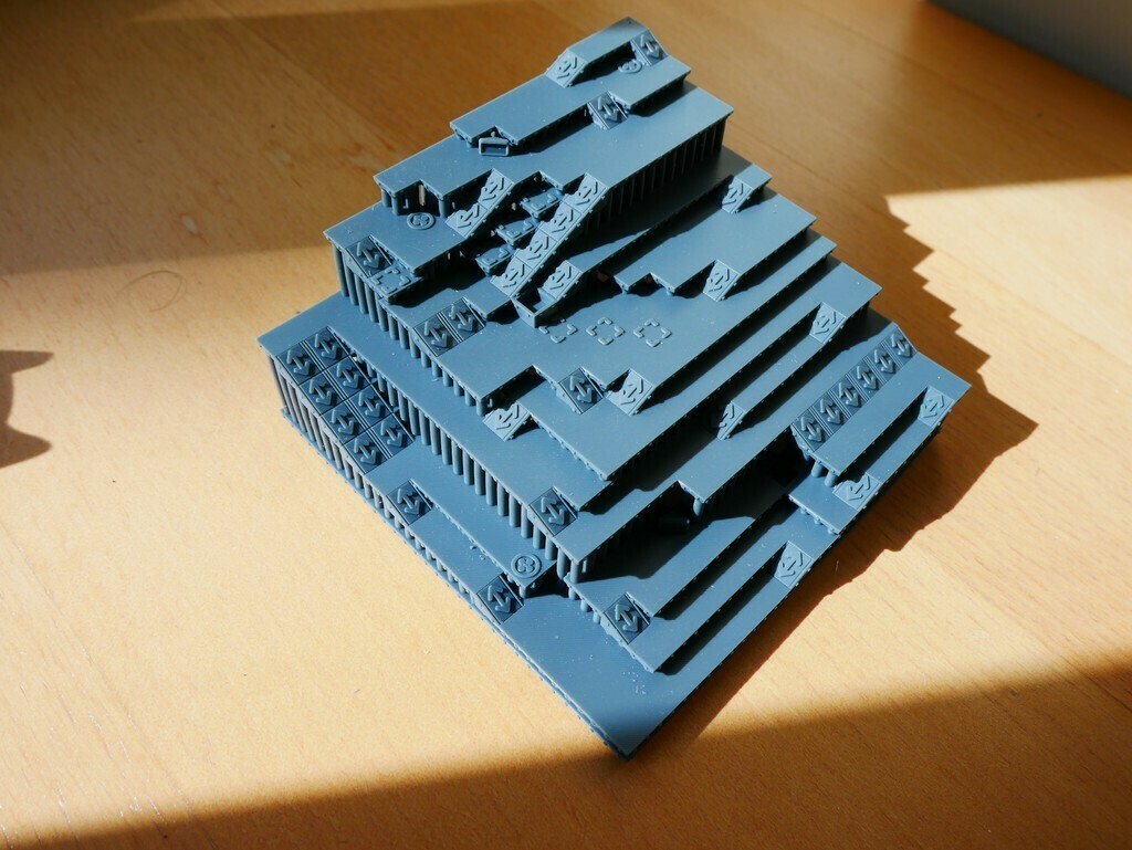 Free 3D file Quazatron final level model・3D printer design to download ...