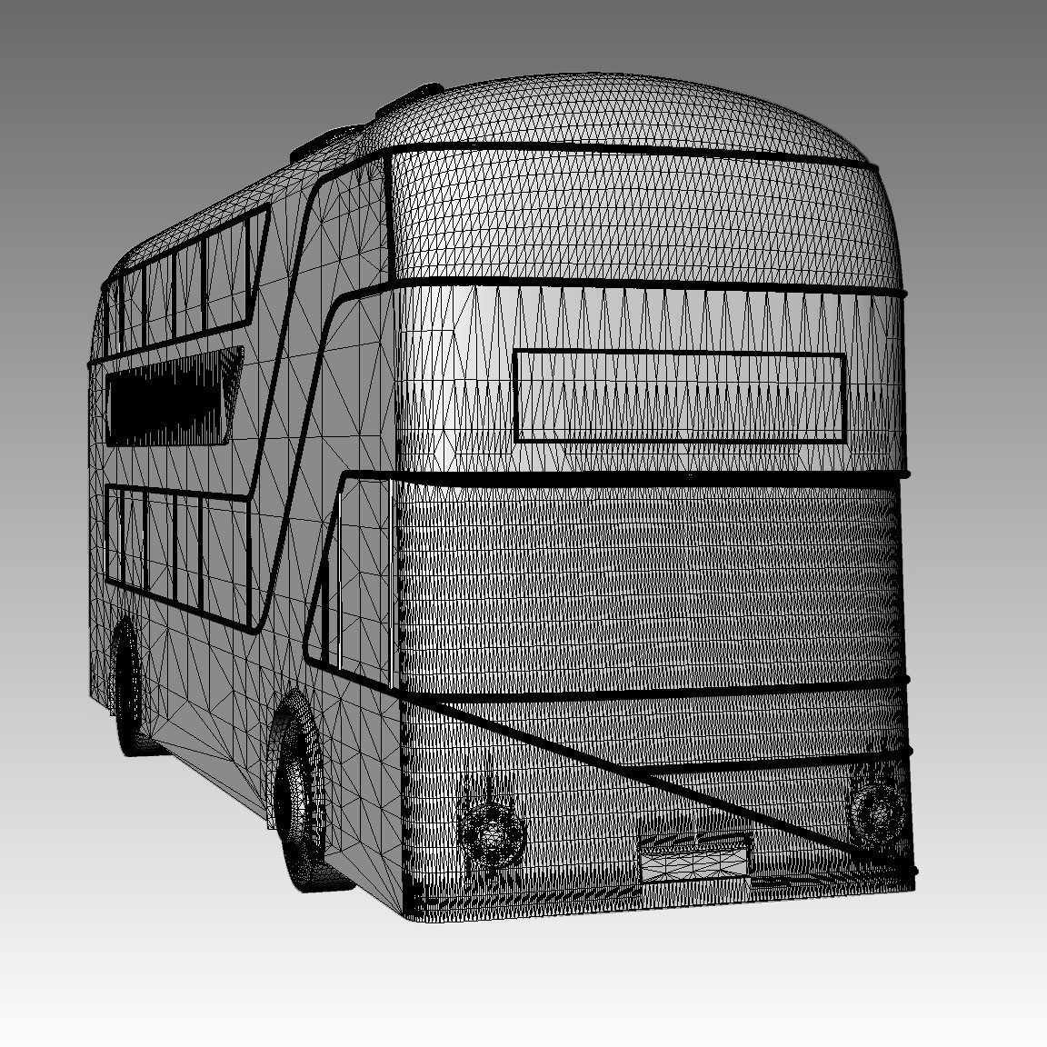 Archivo STL Autobús "New Routemaster". Modelo 1:100 🆕・Plan imprimible ...