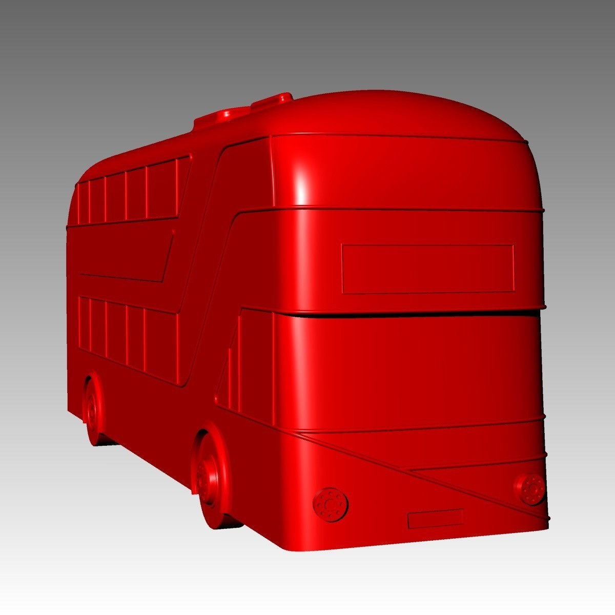 Archivo STL Autobús "New Routemaster". Modelo 1:100 🆕・Plan imprimible ...