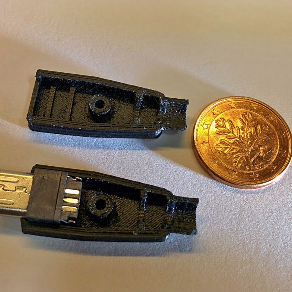 Free STL file Micro USB Plug Shell 💾・3D printer design to download・Cults