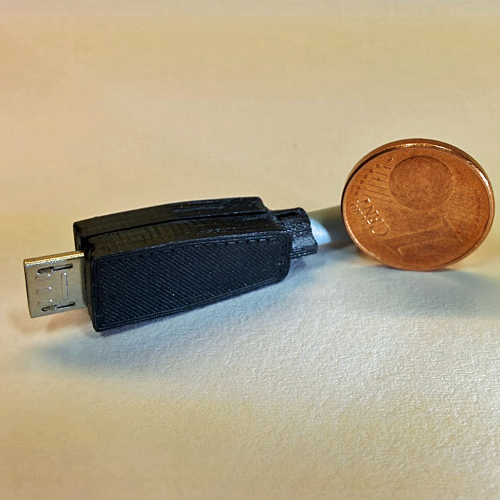 Free STL file Micro USB Plug Shell 💾・3D printer design to download・Cults