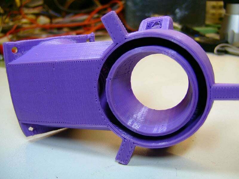 Free STL file Circular Fan Duct with Holder for Angel Eyes 👼・Object to ...