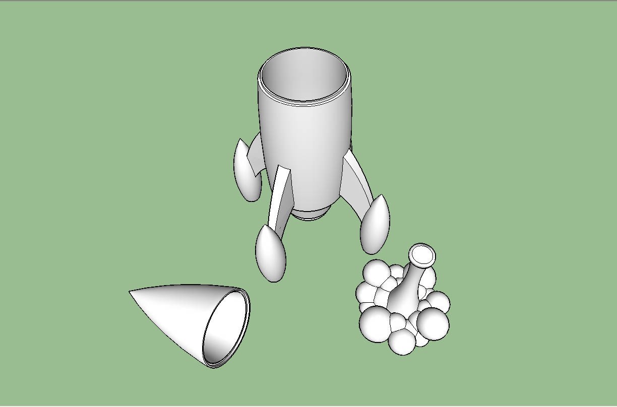 STL file Rocket Shot_er・Model to download and 3D print・Cults