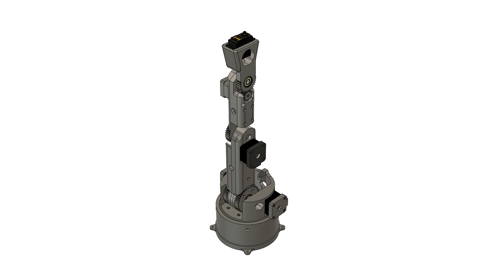 3D file 5DOF Robotic Arm MARK-I 💪・3D printing model to download・Cults