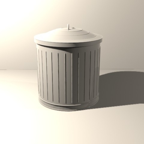 Download free 3D printing files Industrial Waste Bin ・ Cults
