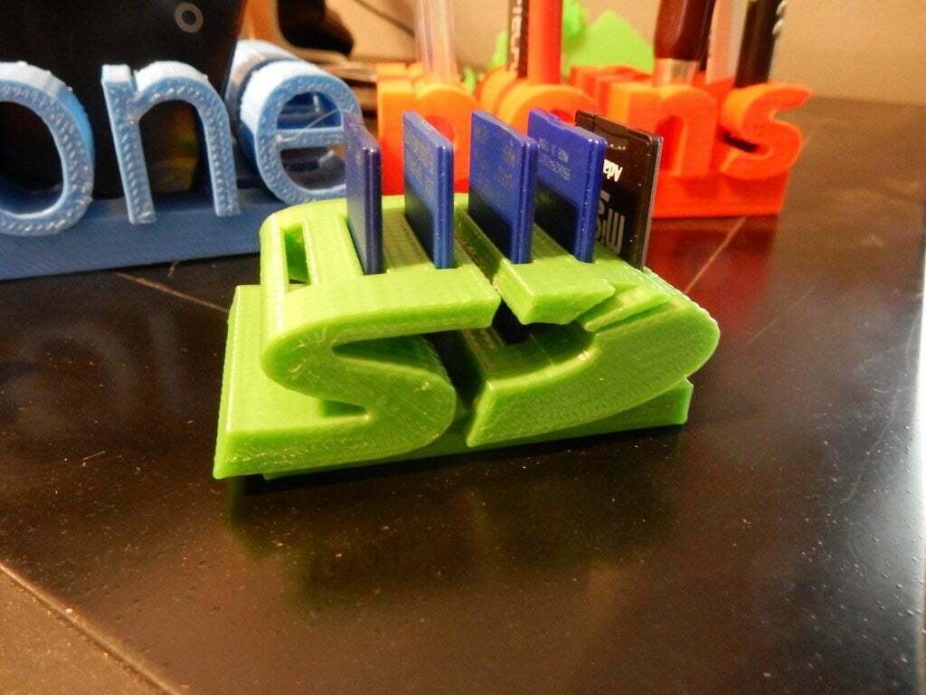 Free STL file SD card Holder・3D printer model to download・Cults