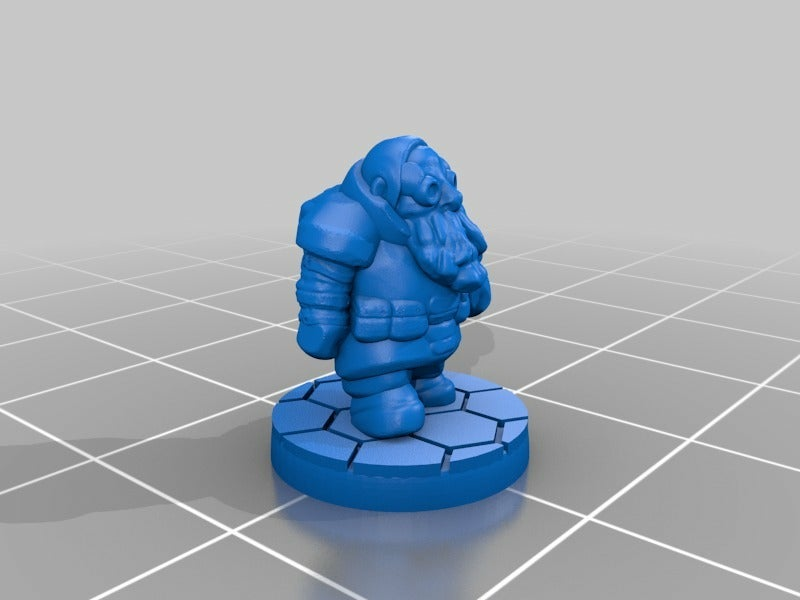 Free STL file Dwarf Traveler (15mm scale) 🎲・3D printable model to ...