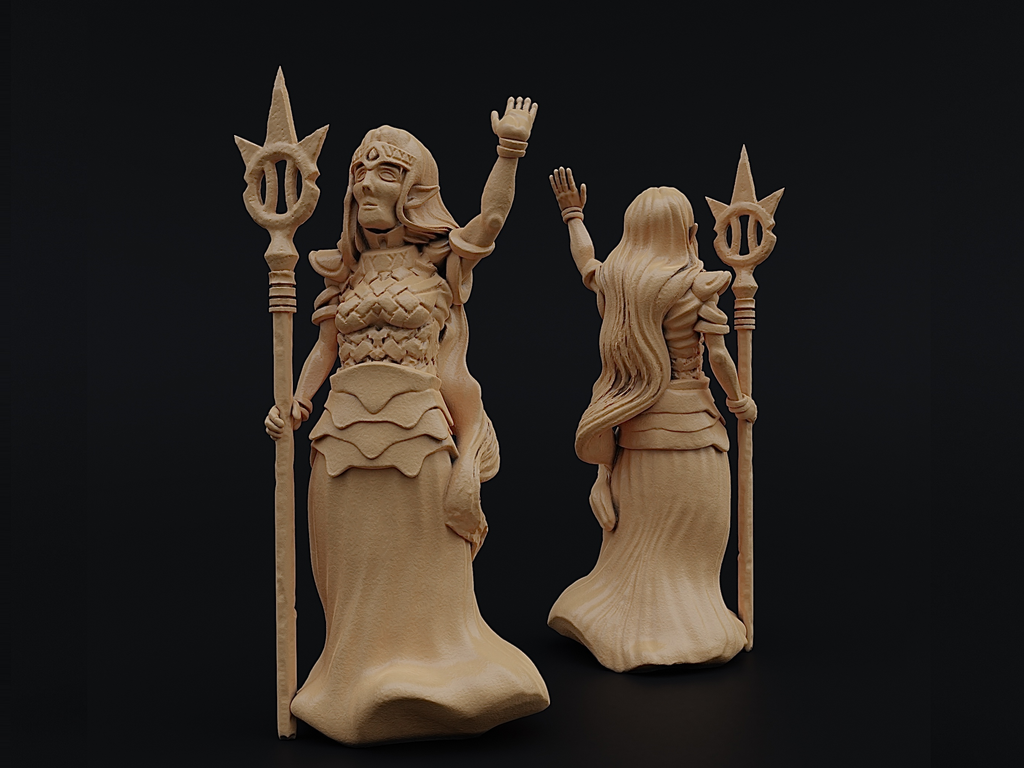 Free STL file Ljosalf Queen・3D printer design to download・Cults