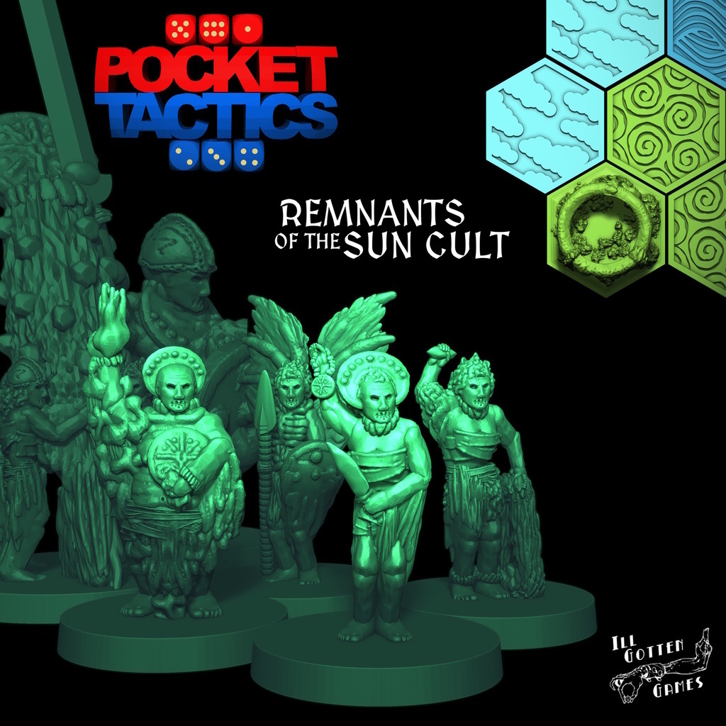 Free 3D file Pocket-Tactics: Remnants of the Sun Cult ☀️・3D printing ...
