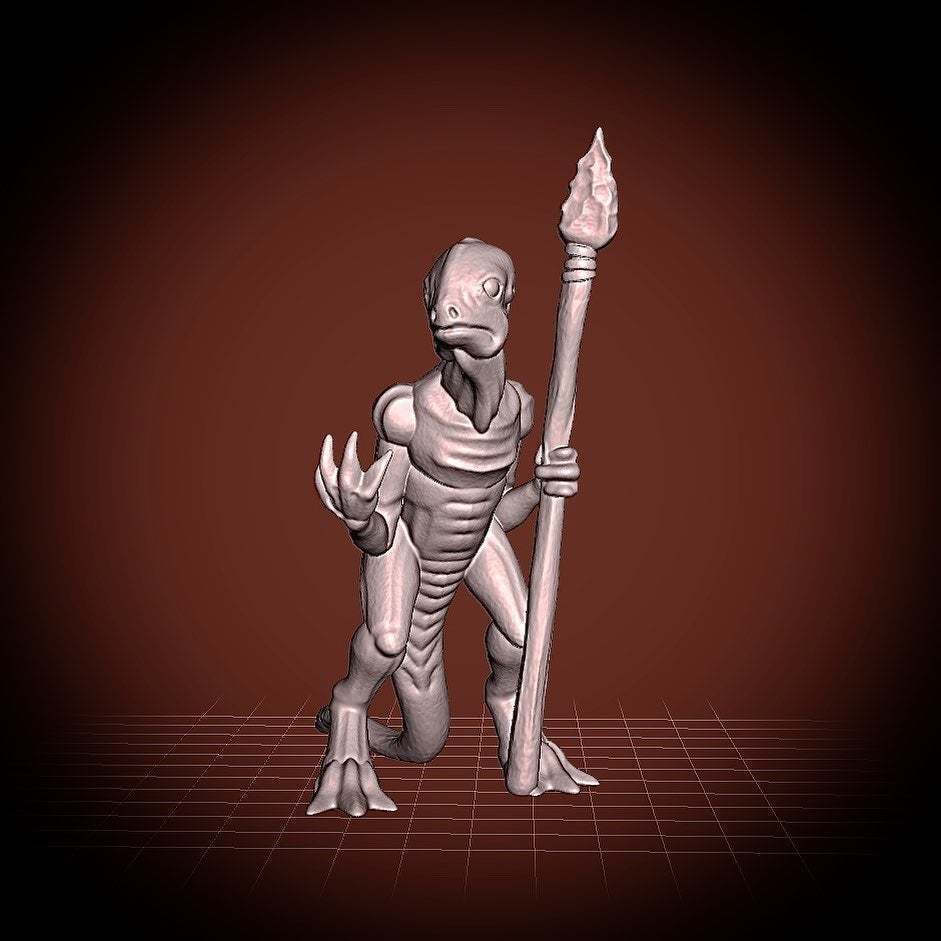 Free STL file Reptiloid Unproven・3D printing model to download・Cults