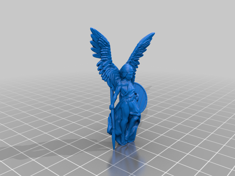 Free STL file Valkyrie 🎲・3D printable design to download・Cults