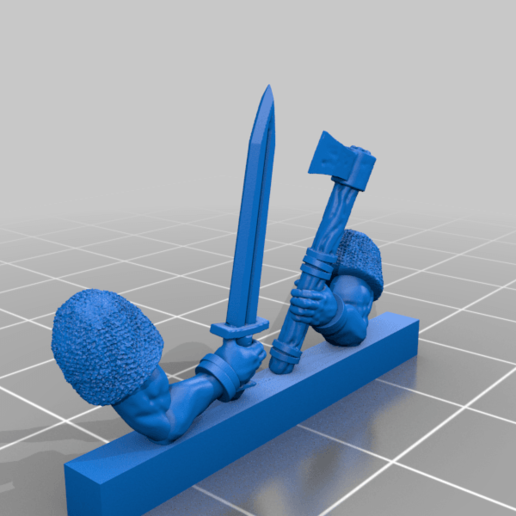 Download free STL files Modular Viking (FDM friendly) ・ Cults