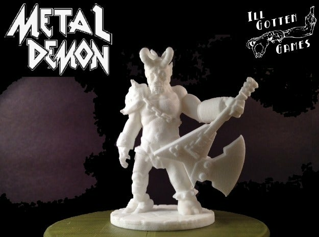 Free STL file Metal Demon (28mm scale)・3D printable design to download ...