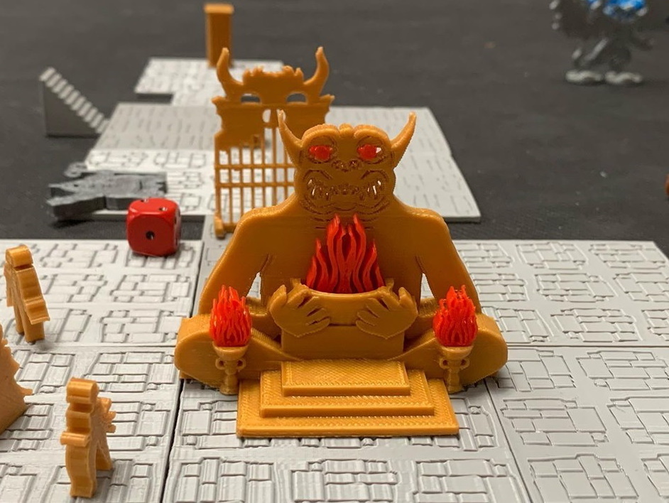 Free STL file Meepleverse: Idol of Moloch・3D printing design to ...