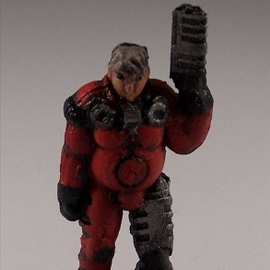 Free STL file Prance Vichard, Human Syndicate Enforcer・Model to ...