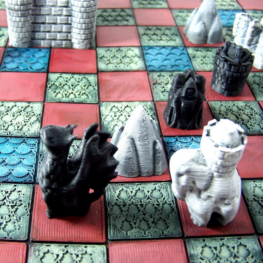 Free STL file Cyvasse Board (Variant)・Object to download and to 3D ...