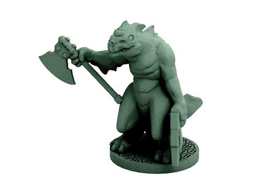 Fichier STL gratuit Slisk Warrior (18mm scale)・Modèle pour impression ...