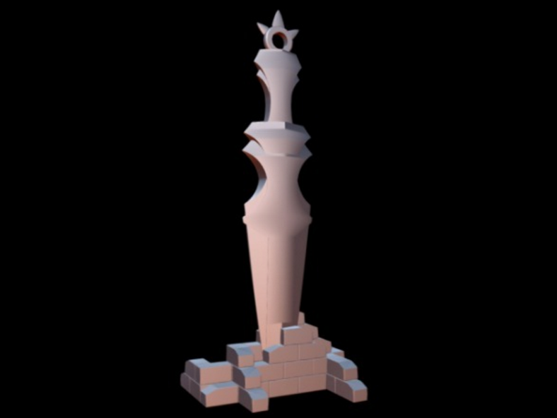Free STL file Extraplanar Memorial (15mm scale)・3D printing model to ...