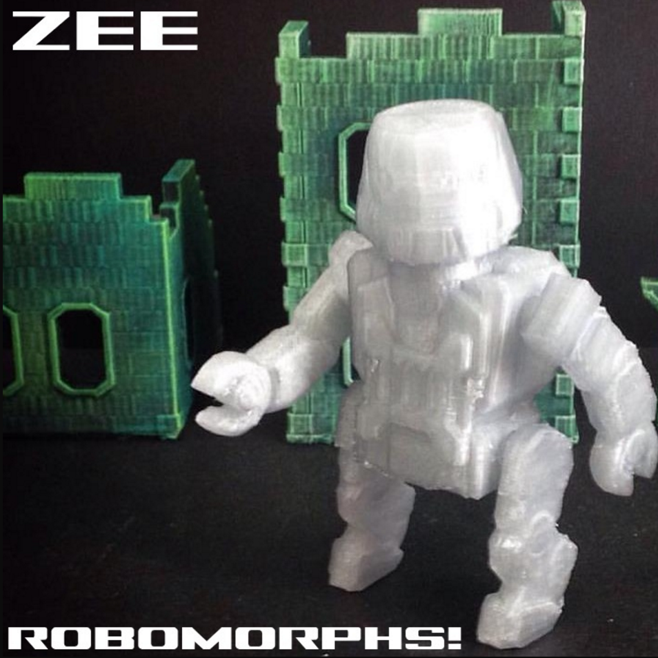 Free STL file Zee (RoboMorph)・3D printable model to download・Cults