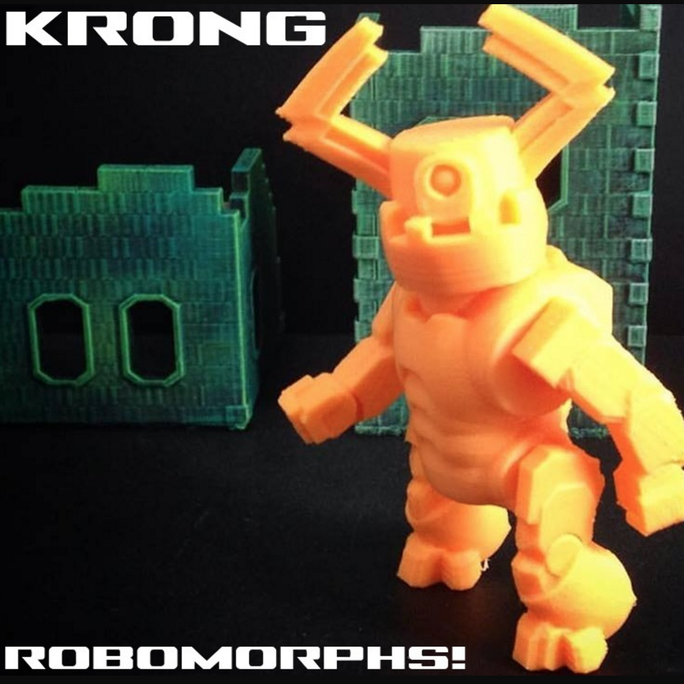 Free STL file Krong (RoboMorph) 🎲・Template to download and 3D print・Cults