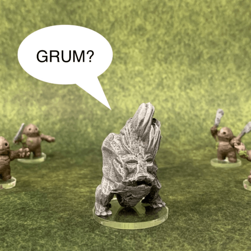 Download free STL file Galeb Duhr (classic style) • Template to 3D ...