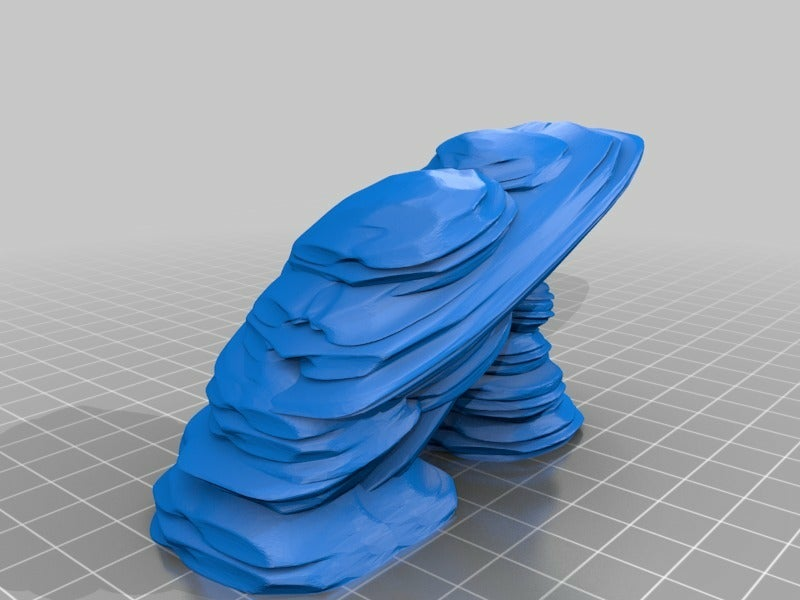 Free STL file Rock Formations (15mm/18mm/28mm scale) 🪨・Model to ...