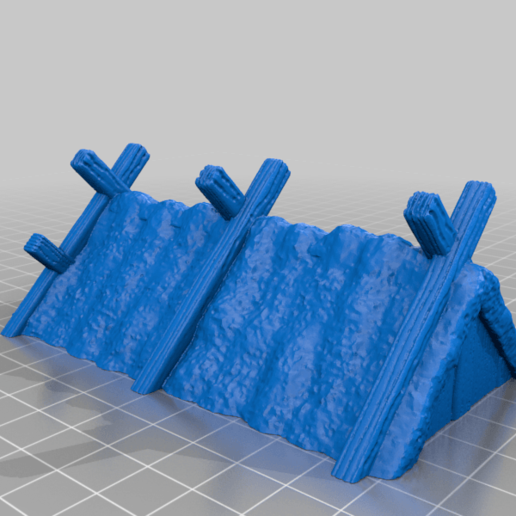 Download free STL file Longhouse • 3D printable design ・ Cults