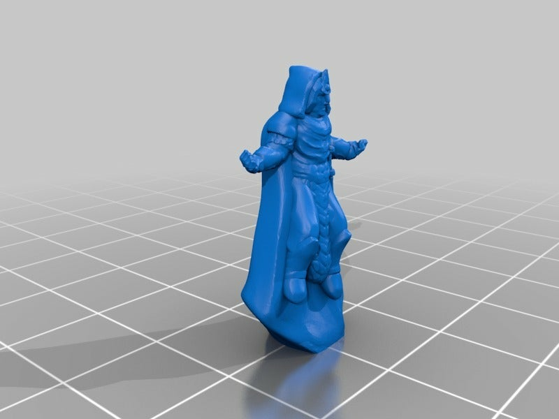 Free STL file Elf War Mage (15mm scale) 🧝・3D printing template to ...