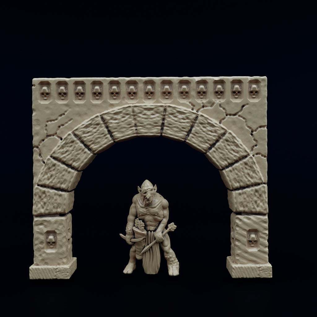Free STL file Necropolis Arch・3D printer design to download・Cults